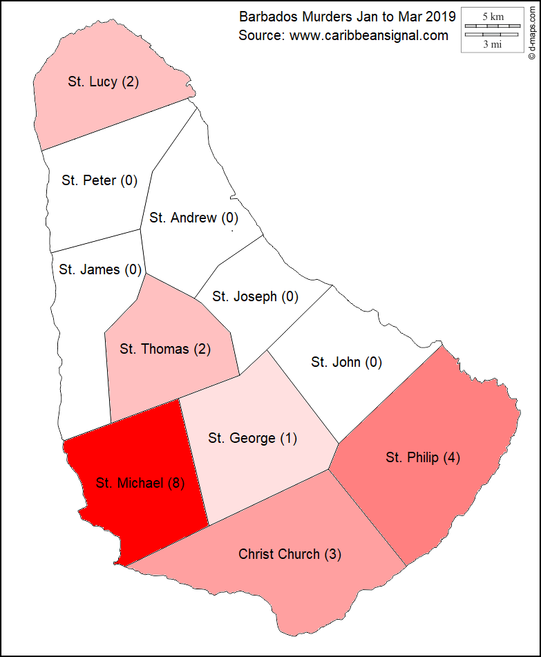Barbados Murder Statistics March 2019 – caribbeansignal.com